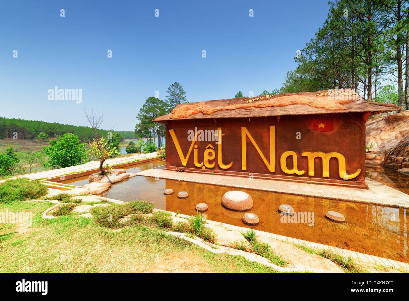 Amazing house of clay at the Dalat Star site Stock Photo - Alamy