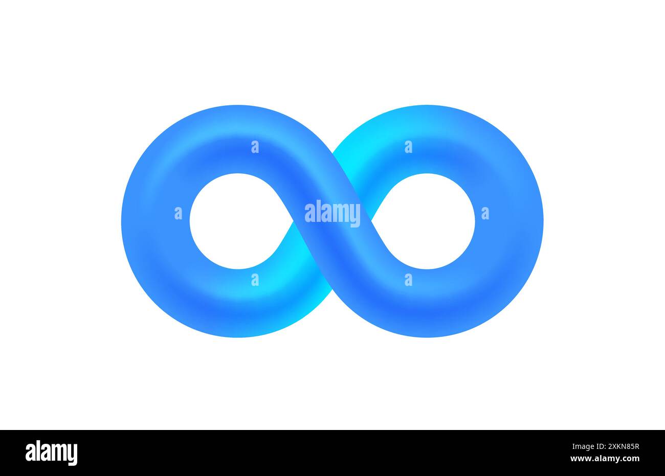 Infinity color icon, sign element graphic. Vector Stock Vector Image ...