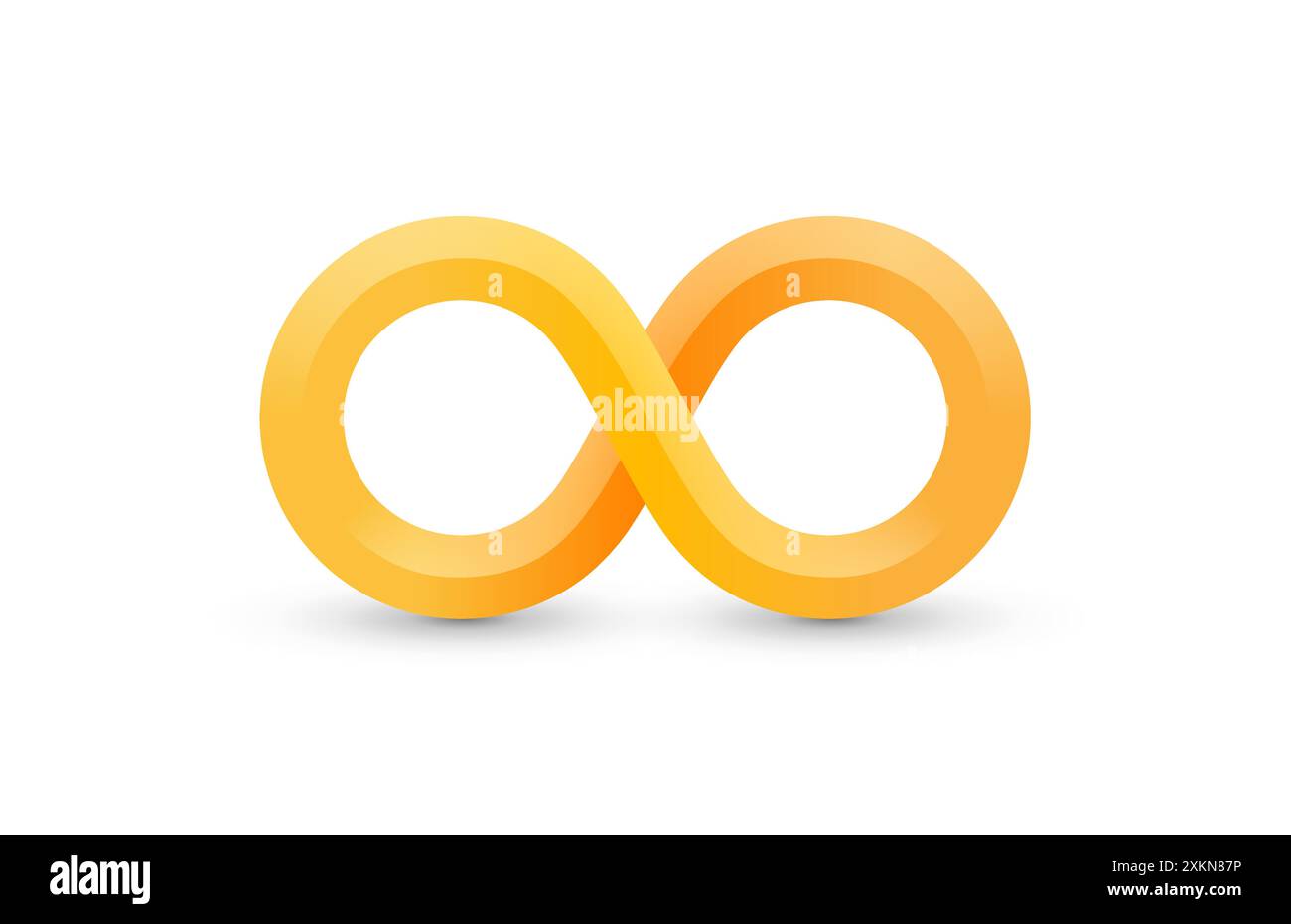 Infinity color icon, sign element graphic. Vector Stock Vector Image ...