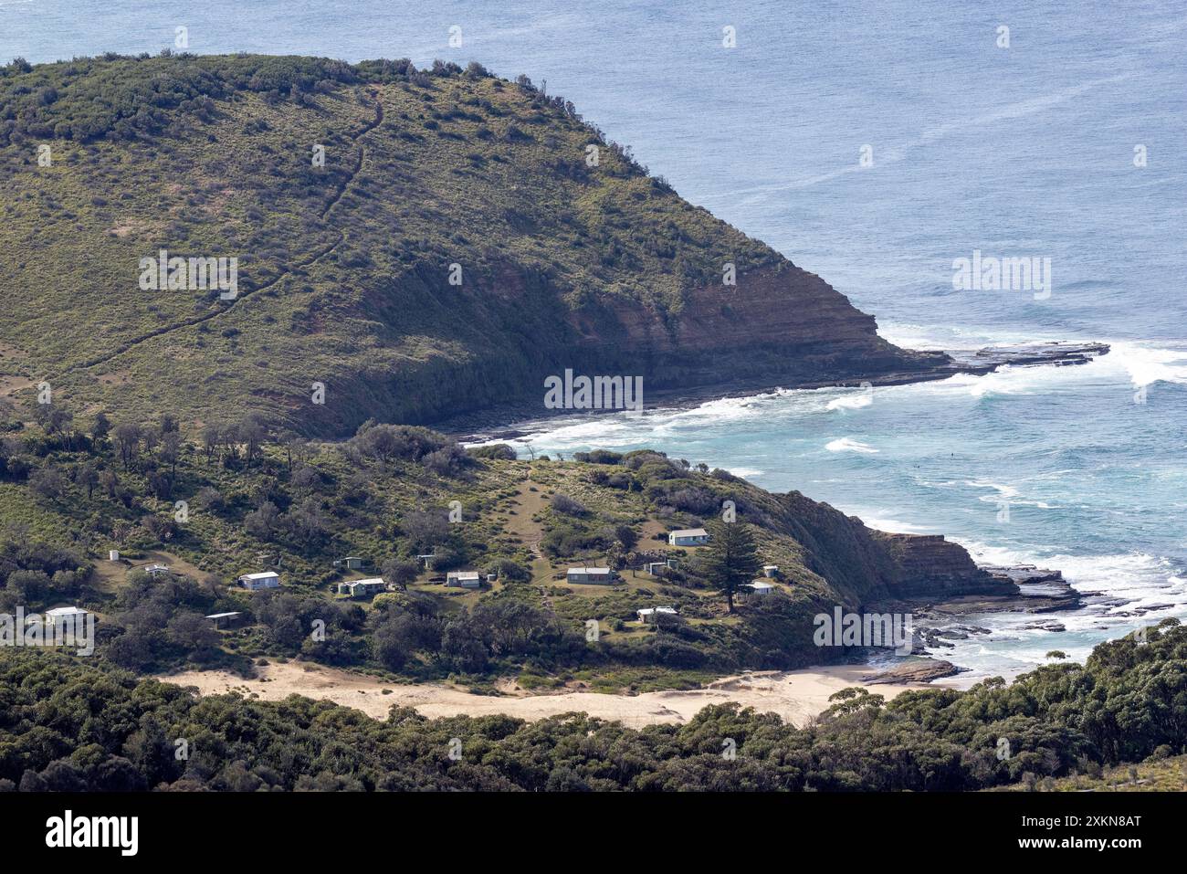 Holiday shacks at Burning Palms, Royal National Park Sydney New South ...