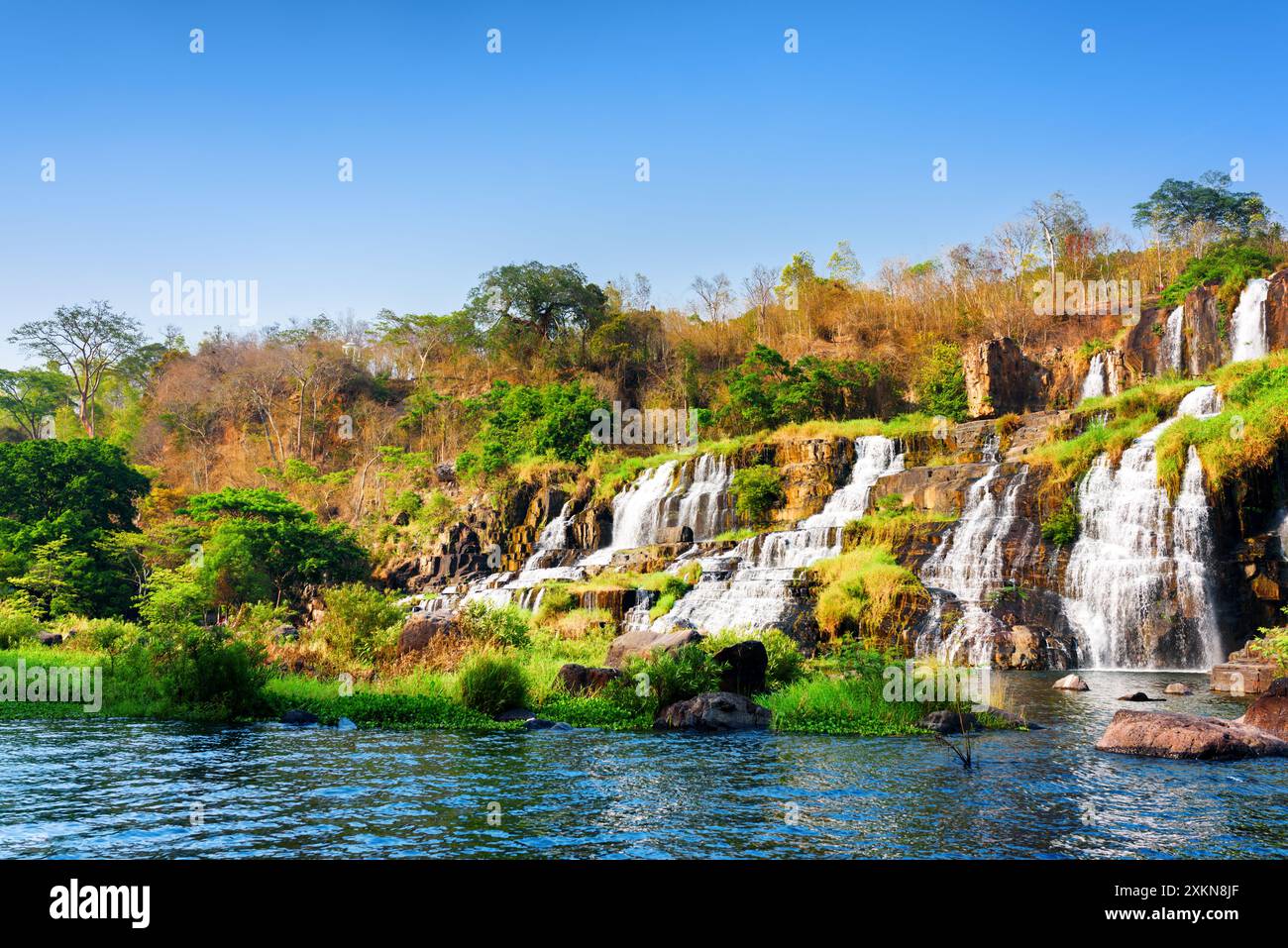 Cascading river pool in nature hi-res stock photography and images - Alamy