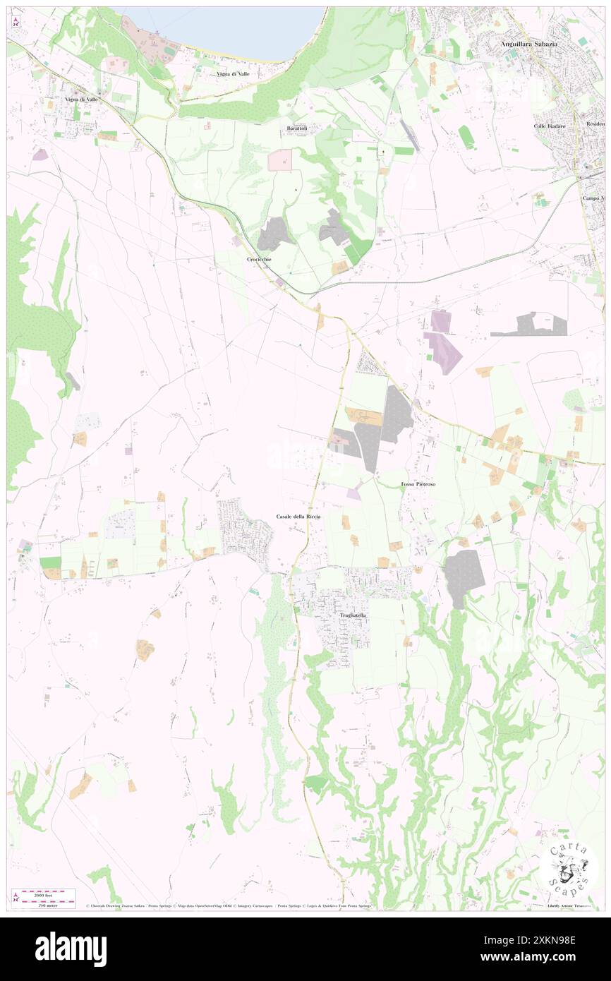 La Riccia, Città metropolitana di Roma Capitale, IT, Italy, Lazio, N 42 ...