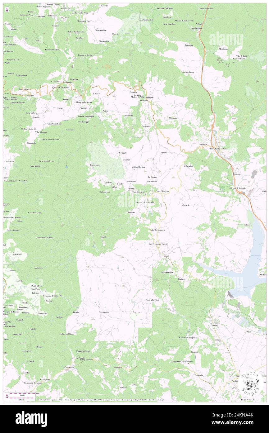 Magnavacca Michelangelo Pisa Italy Map