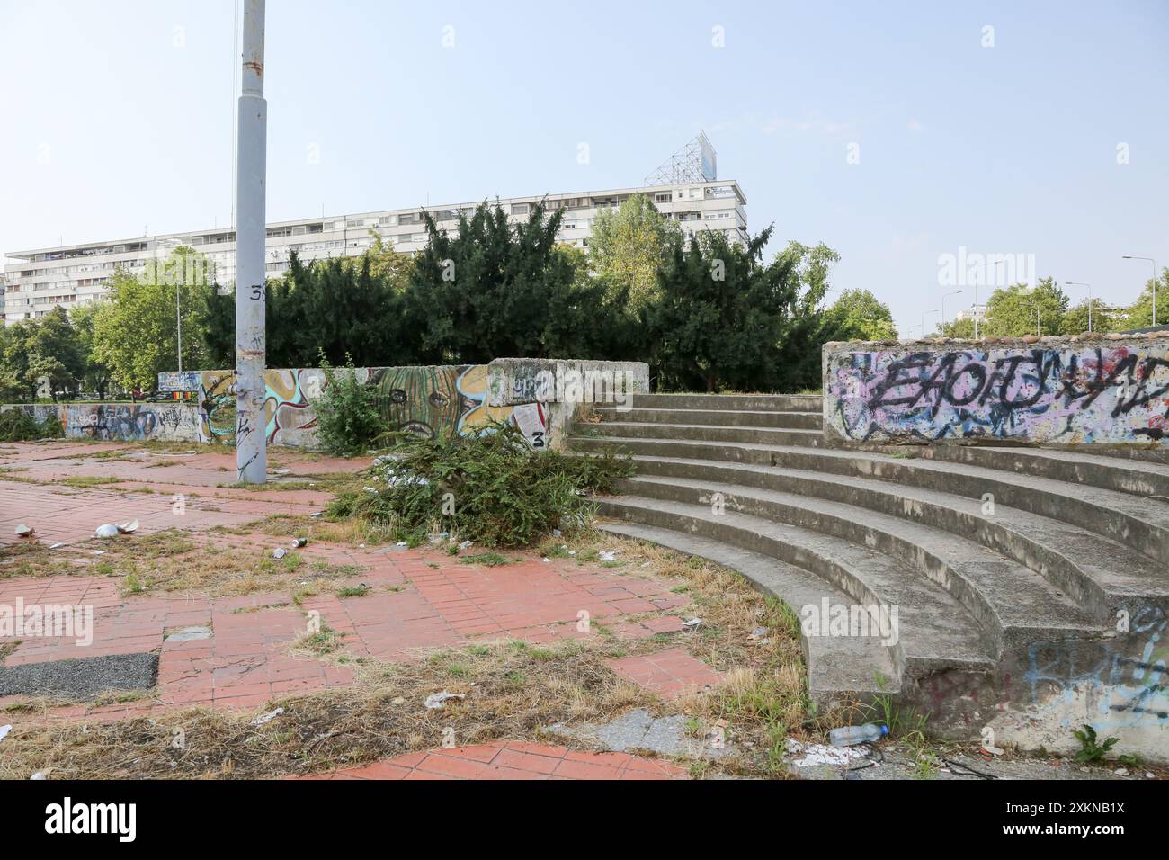 Western City Gate, New Belgrade, Serbia Stock Photo - Alamy