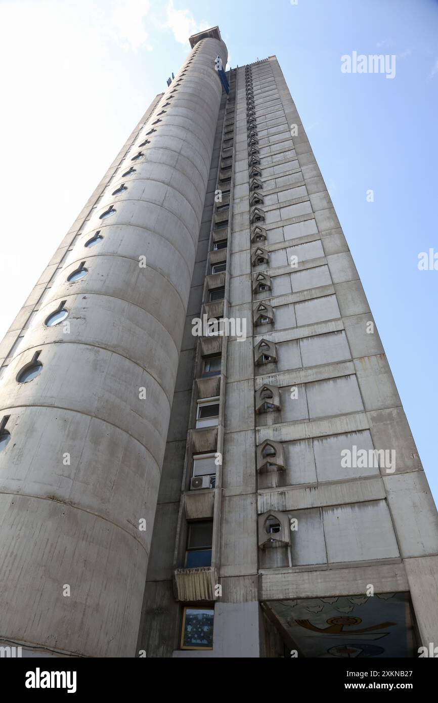 Western City Gate, New Belgrade, Serbia Stock Photo - Alamy