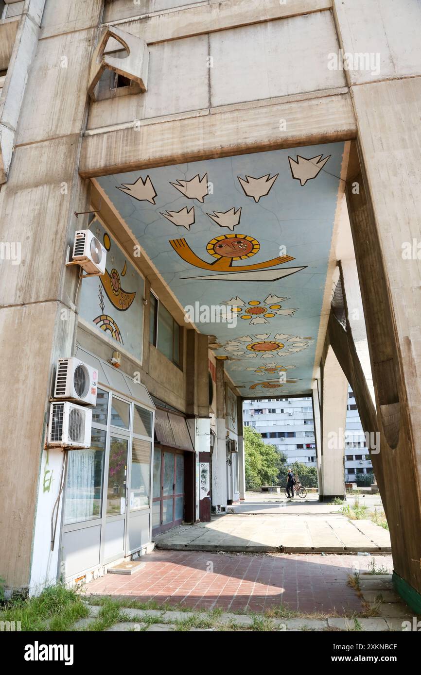 Western City Gate, New Belgrade, Serbia Stock Photo - Alamy