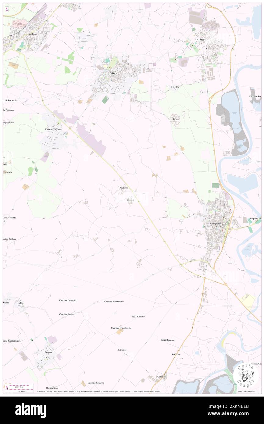 Peretti, Torino, IT, Italy, Piedmont, N 44 54' 50'', N 7 38' 26'', map ...