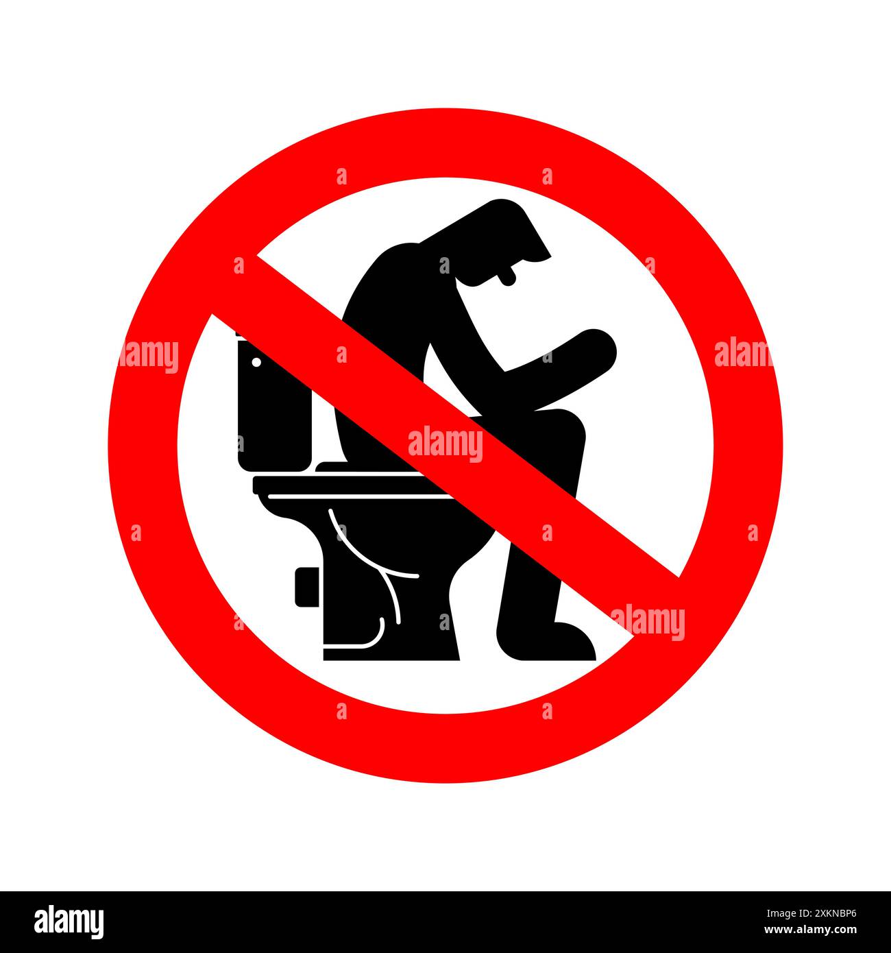Sitting on toilet cartoon hi-res stock photography and images - Alamy