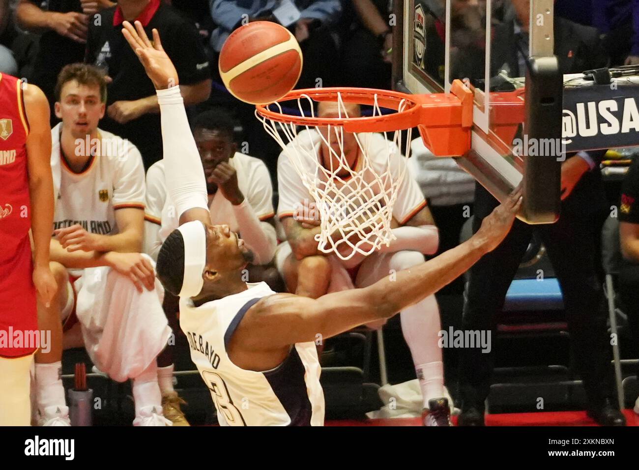 Bam Adebayo of Usa during the International Friendly basketball match ...