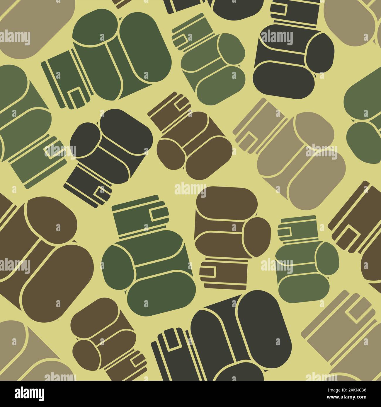 Boxing glove Army pattern seamless. boxing accessory Military ...