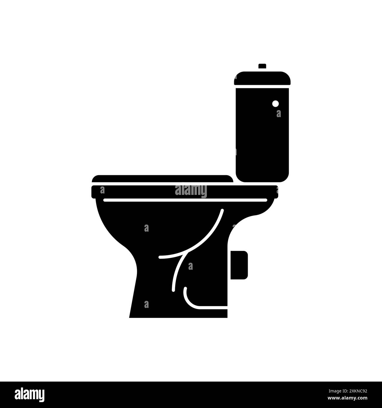 Toilet pot sign. WC symbol. Toilet icon Stock Vector Image & Art - Alamy
