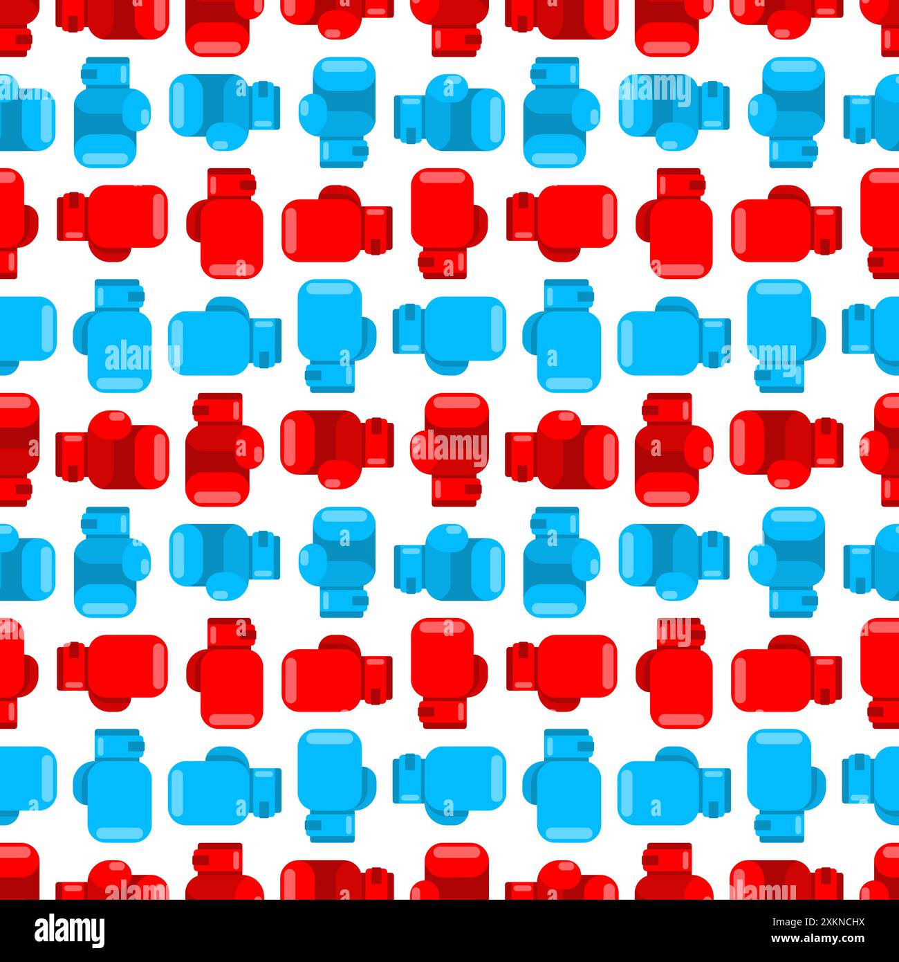 Boxing glove pattern seamless. boxing accessory background. Boxer ...