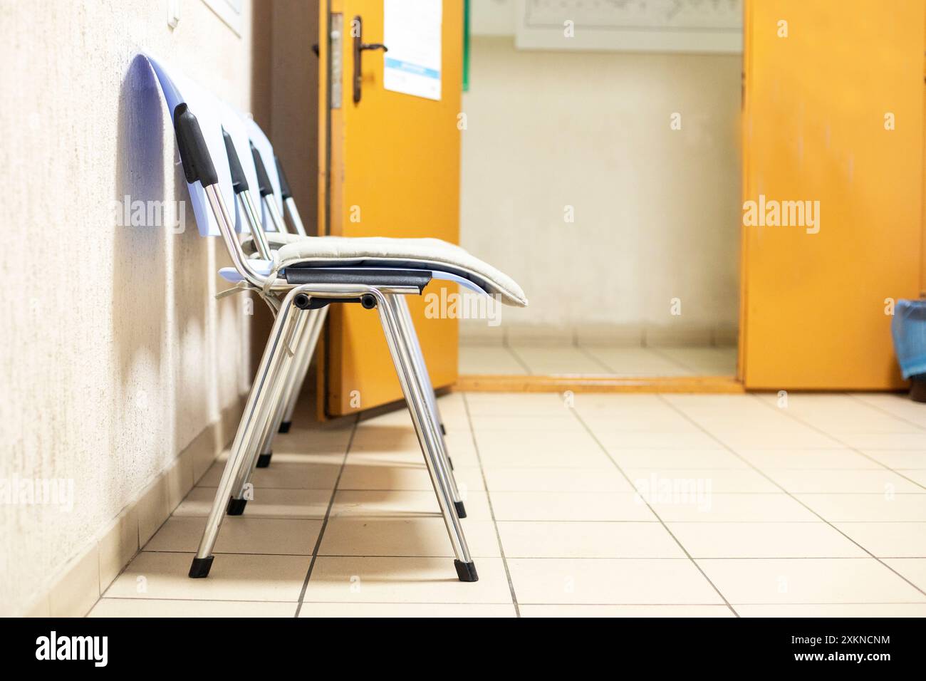 interior of a waiting room at a college. back to school Stock Photo - Alamy
