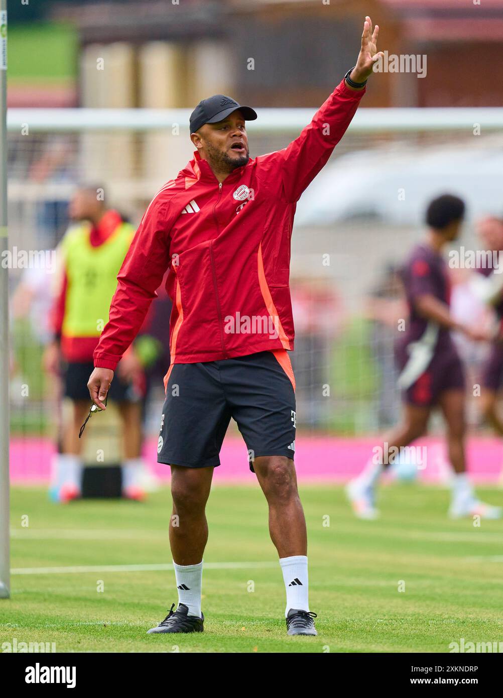 Trainer Vincent Kompany (FCB), team manager, headcoach, coach, at the ...