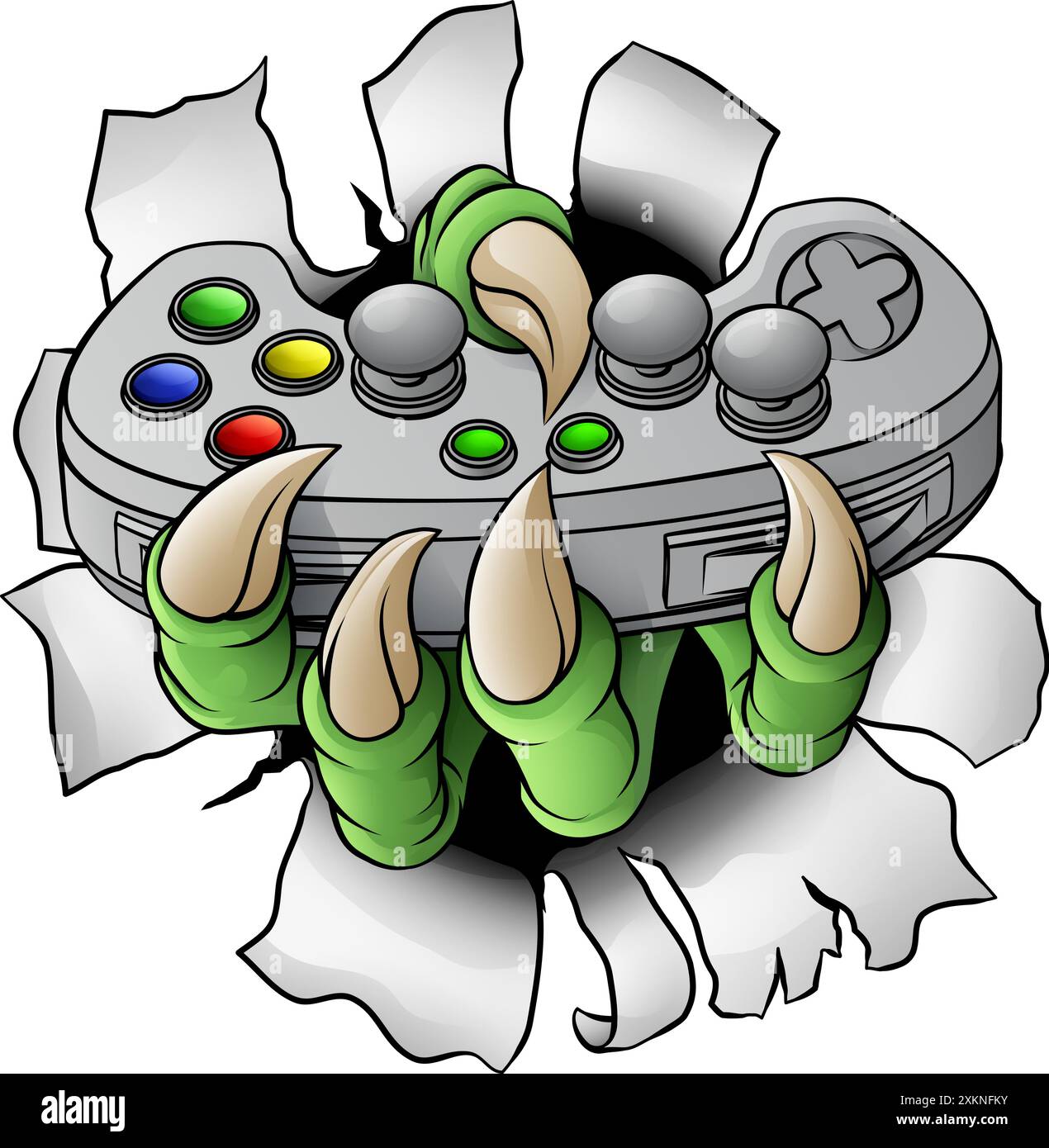 Controller symbol Cut Out Stock Images & Pictures - Alamy