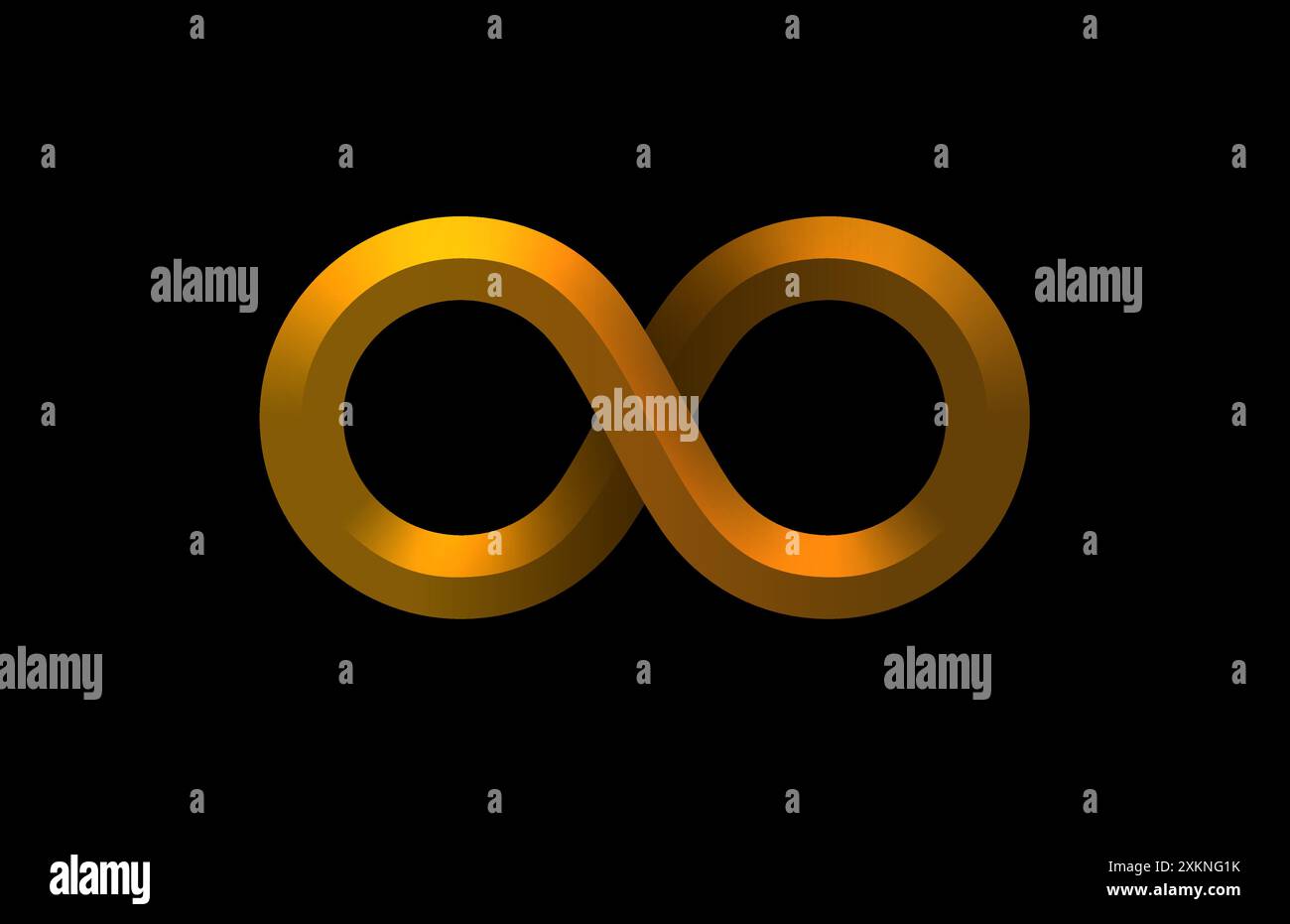 Infinity color icon, sign element graphic. Vector Stock Vector Image ...