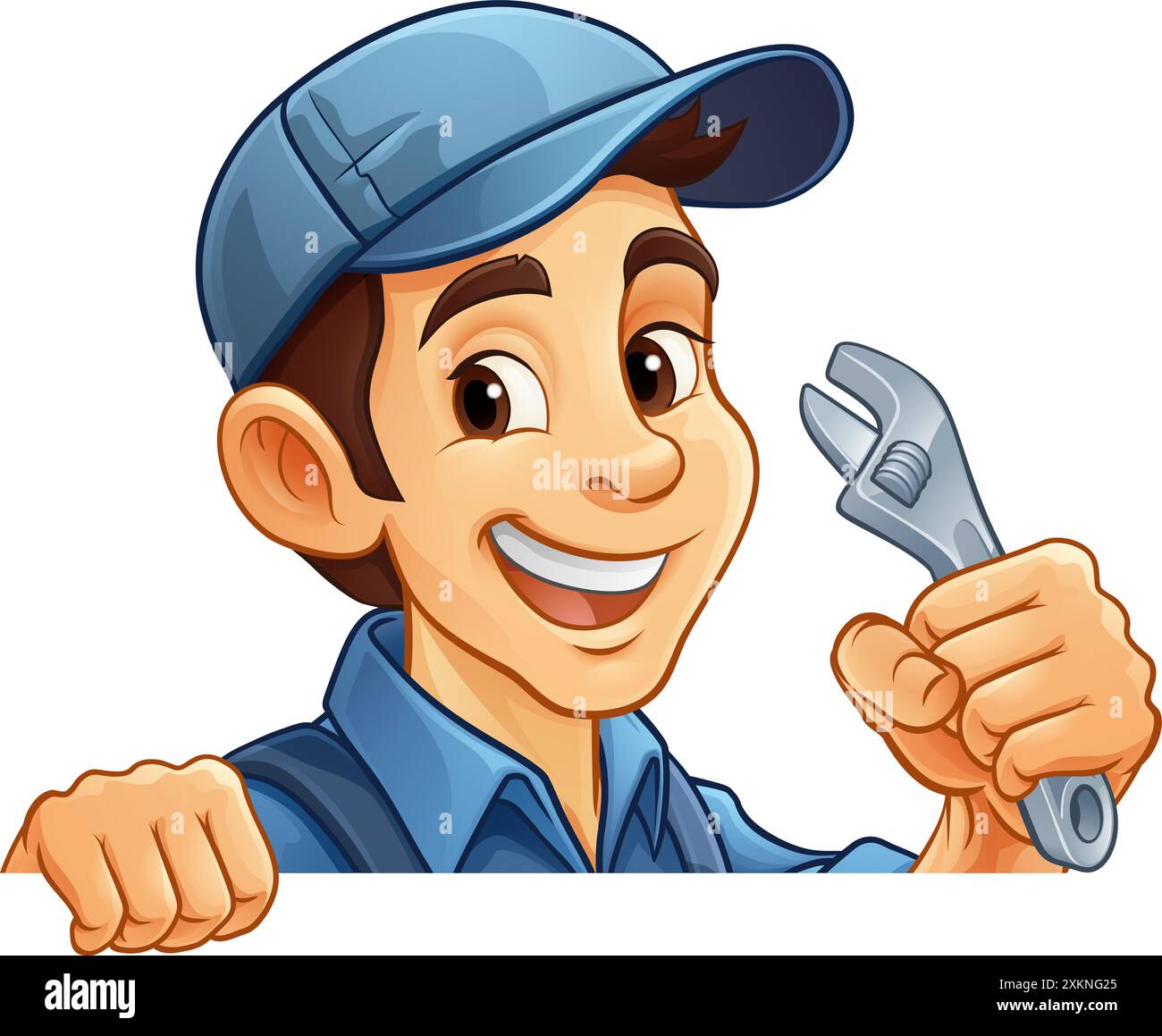Mecanic cartoon Stock Vector Images - Alamy