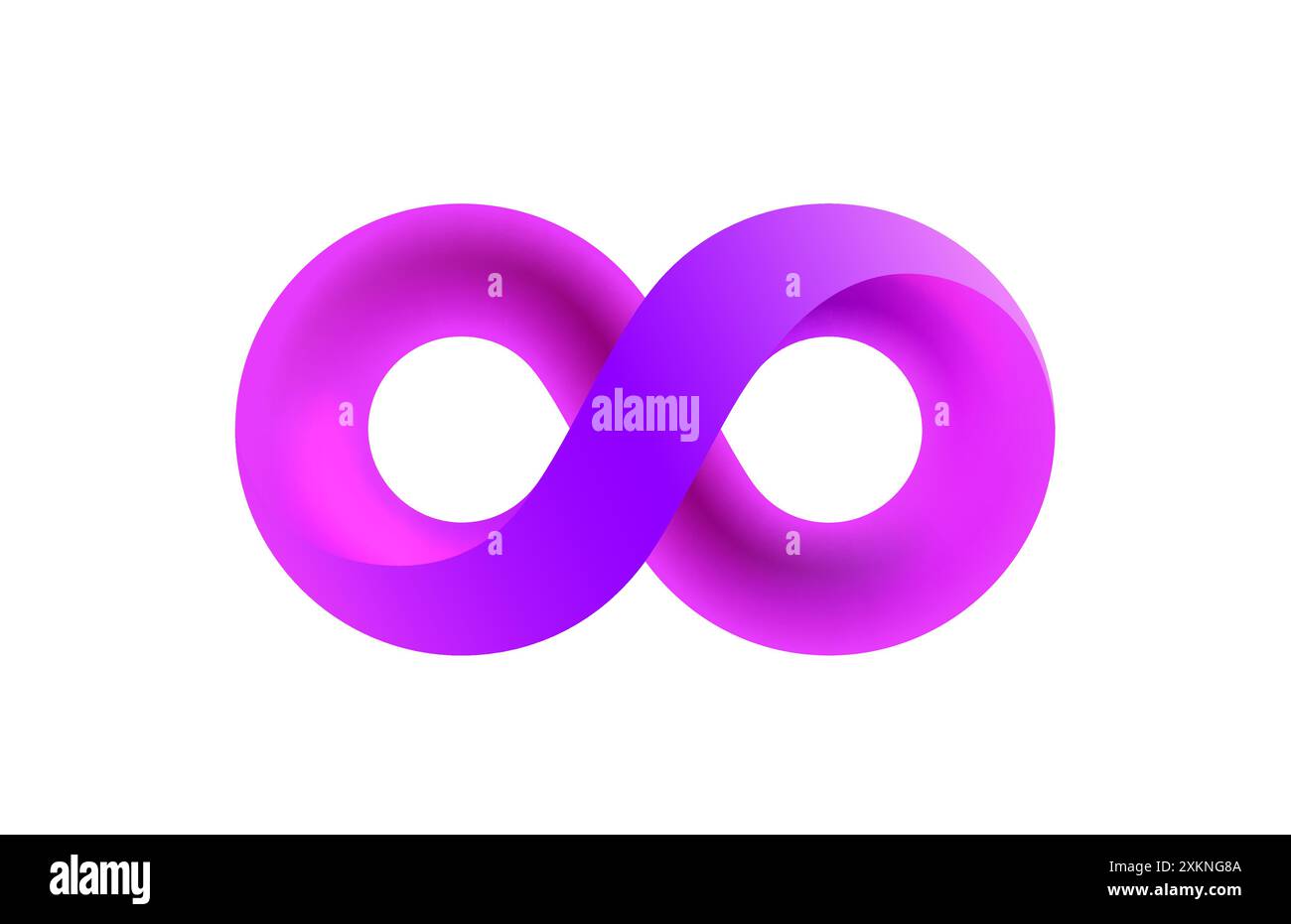 Infinity color icon, sign element graphic. Vector Stock Vector Image ...