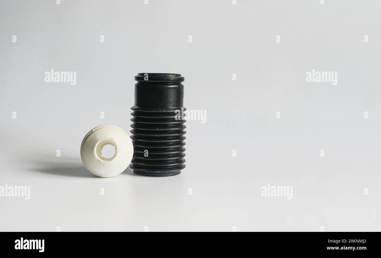 Black plastic shock absorber hi-res stock photography and images - Alamy