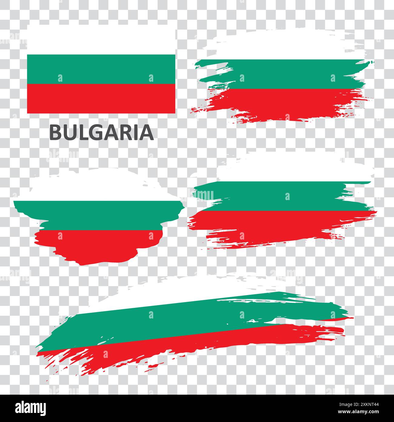 Set of flags of Bulgaria Stock Vector Image & Art - Alamy