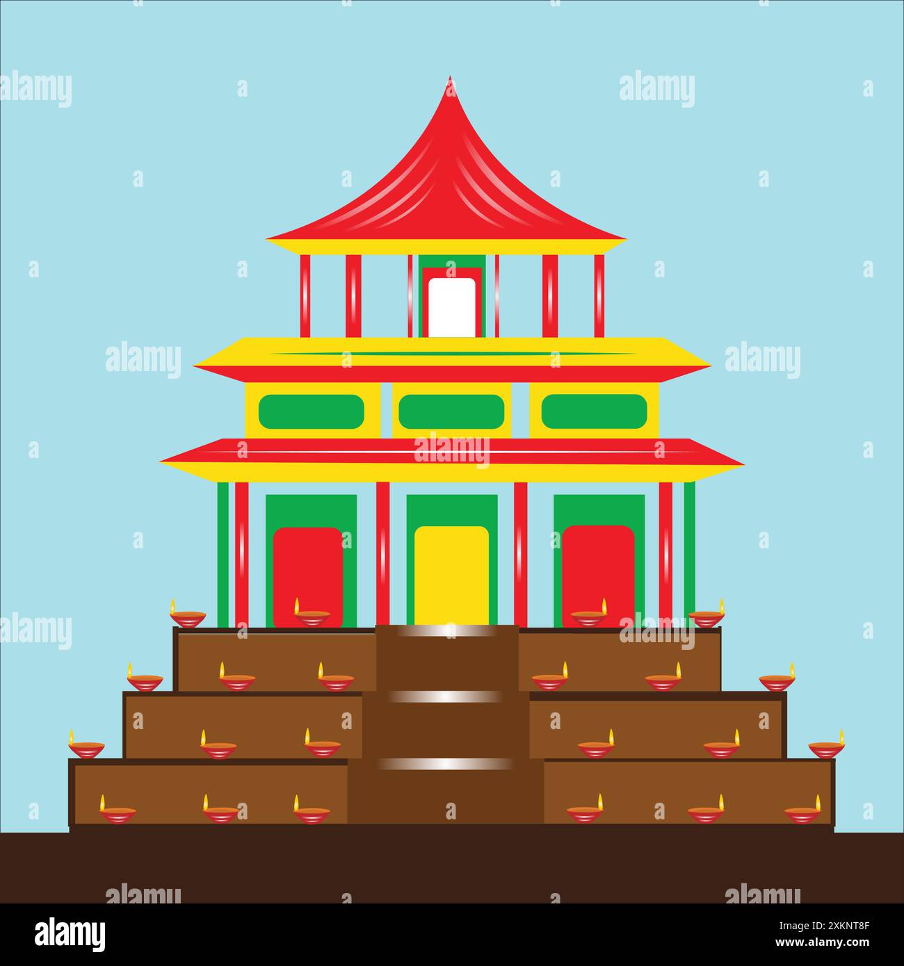 For mandir temple Stock Vector Images - Alamy