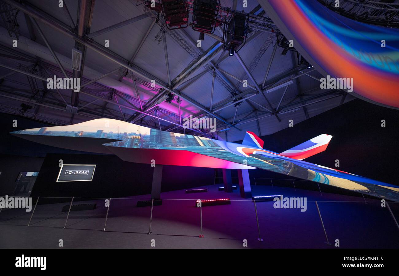 Farnborough, England, UK. 24th July, 2024. The Farnborough ...