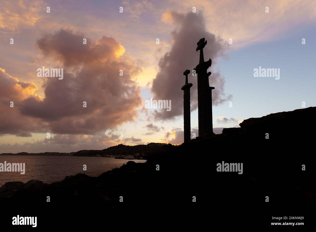 Sword in Rock monument at Hafrsfjord Norway Viking Stavanger Sverd i ...