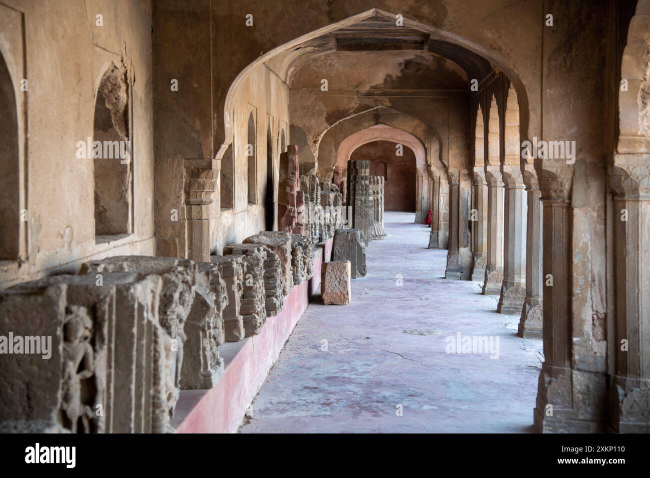 The steps of the Chand Baori Stepwell in Abhaneri, Rajasthan, India ...