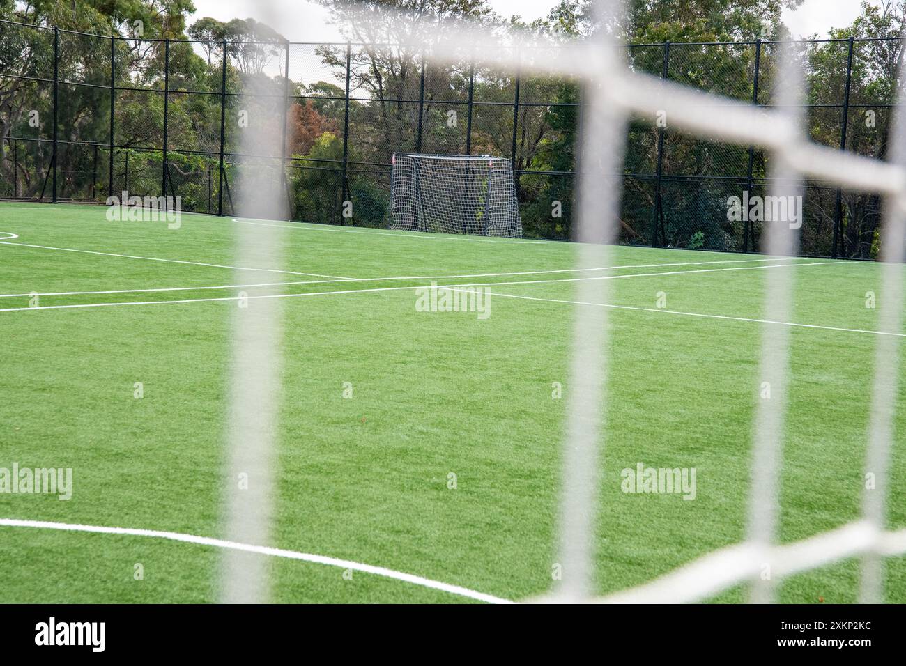 astro turf soccer pitch Stock Photo - Alamy