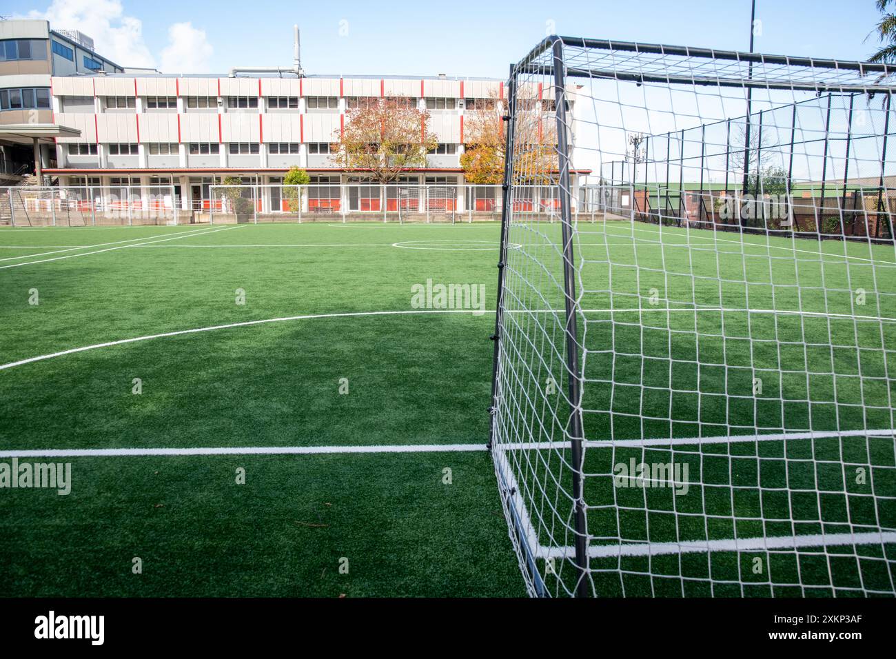 Astro turf pitch school hi-res stock photography and images - Alamy