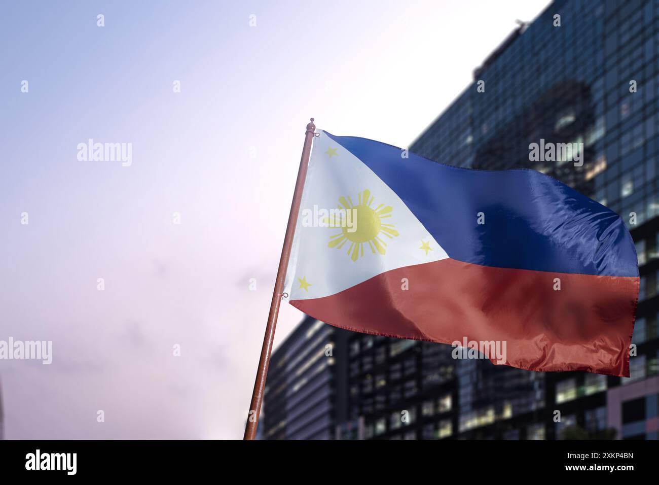 Philippines flagpole symbol hi-res stock photography and images - Alamy