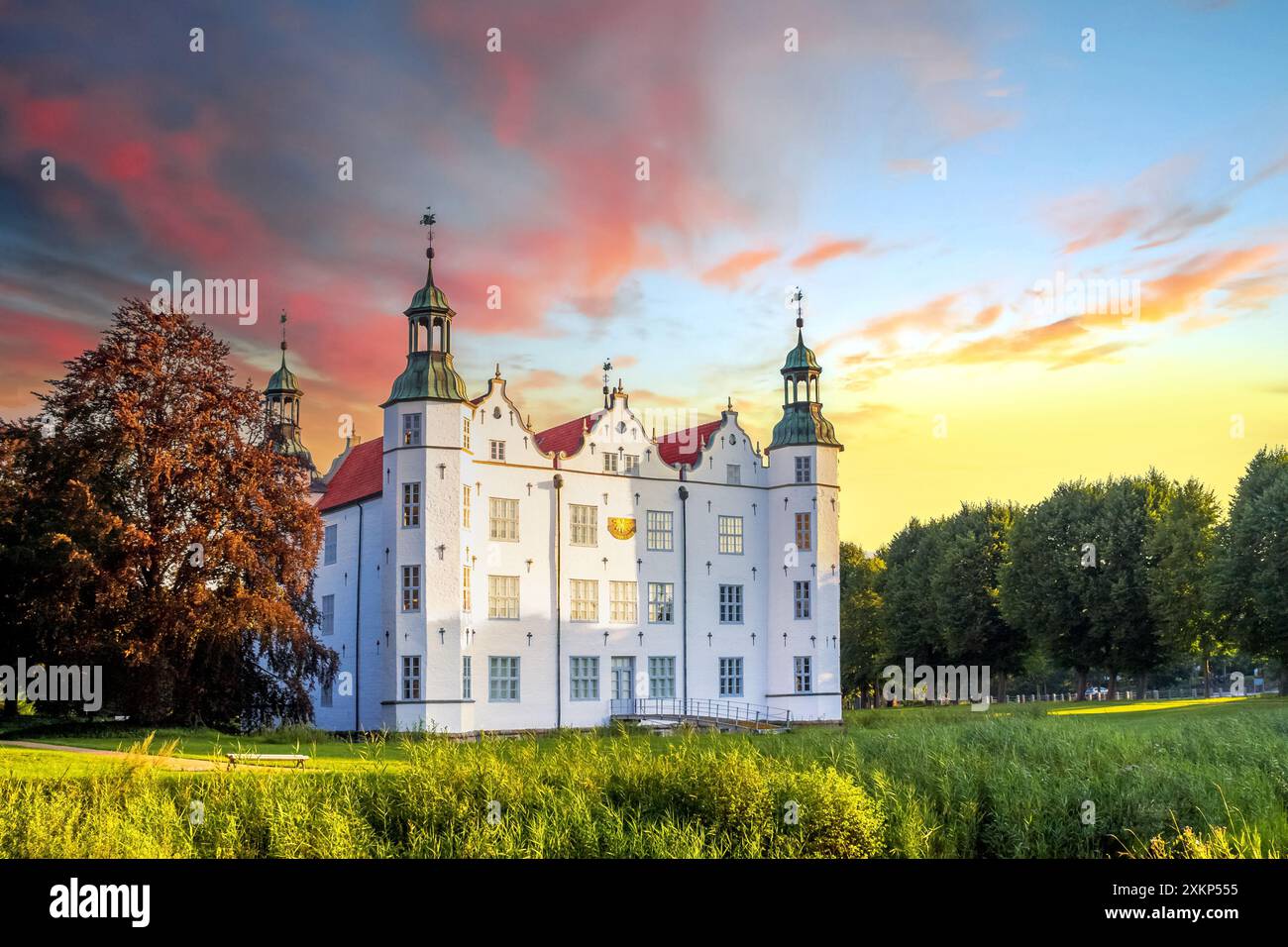 Palace Ahrensburg, Germany Stock Photo - Alamy