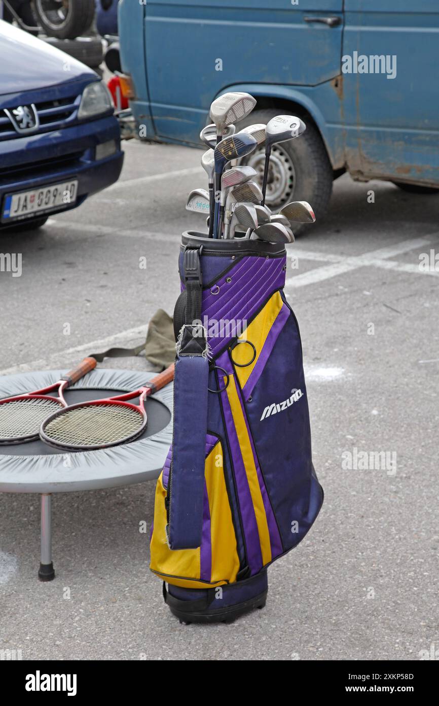 Golf rackets in golf club hi-res stock photography and images - Alamy