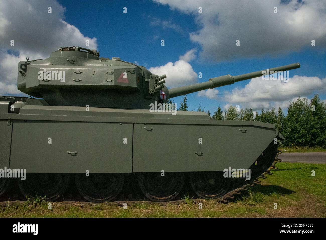 Tank Monument, Leyland, Lancashire Stock Photo - Alamy