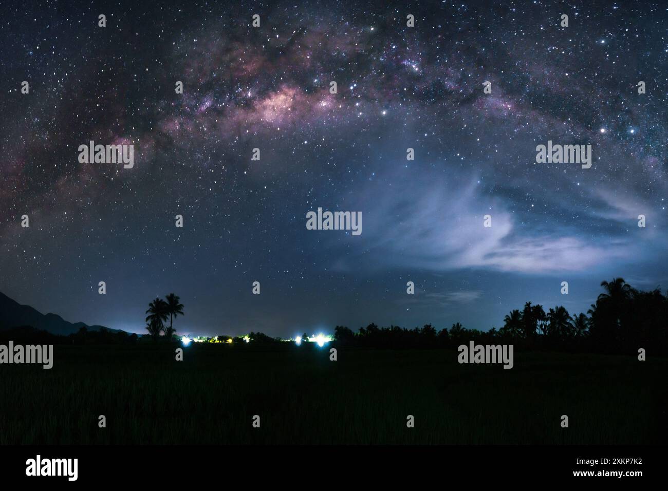 Indonesia bali night field hi-res stock photography and images - Alamy