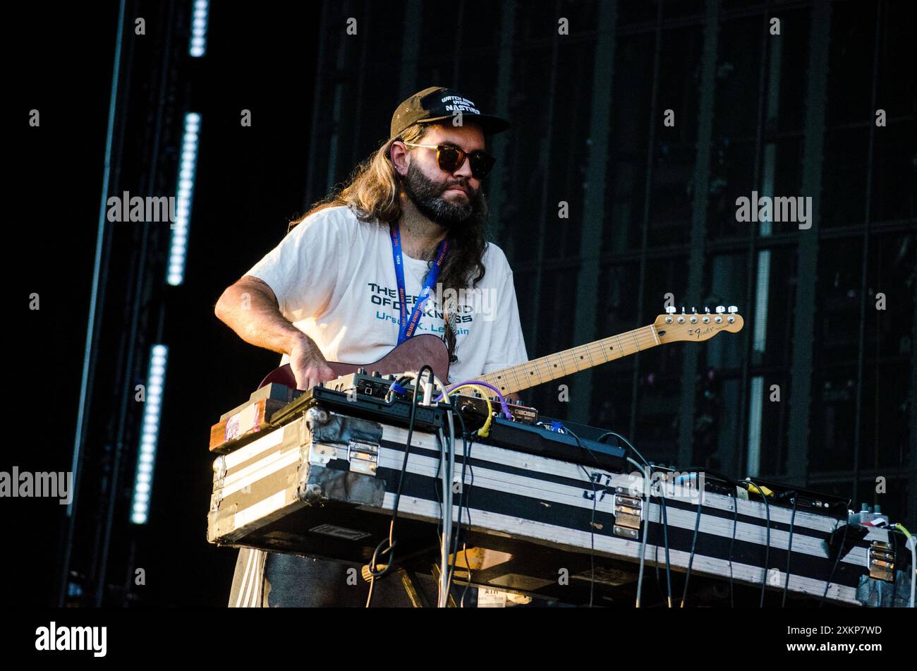 Will Young aka Moon Gangs of Beak> performing at Release Athens ...