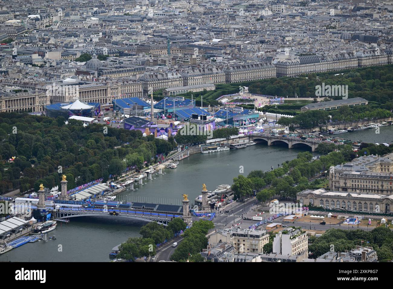 Paris, France. 24th July, 2024. Before the Summer Olympics, Olympia ...