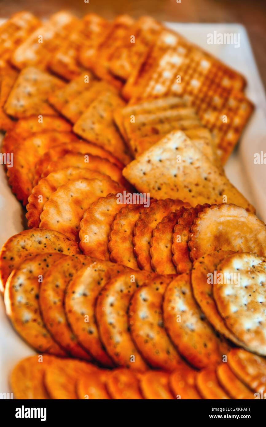 Gold biscuits pile hi-res stock photography and images - Alamy