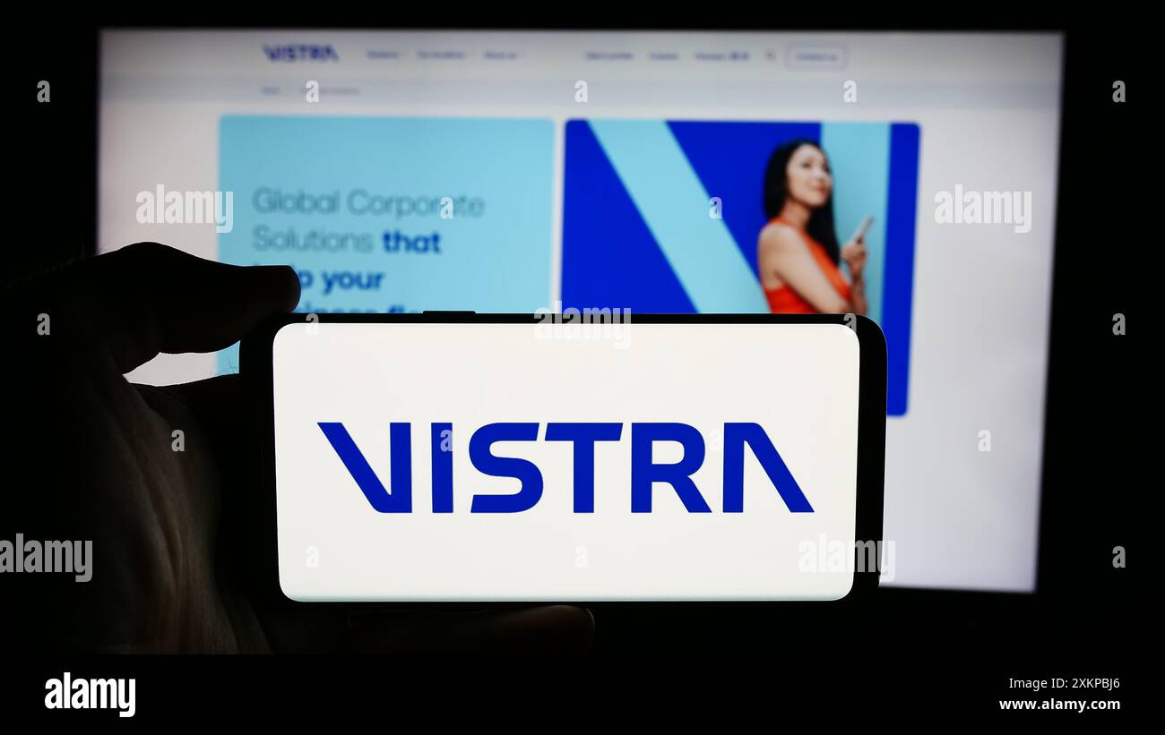 Vistra logo hi-res stock photography and images - Alamy