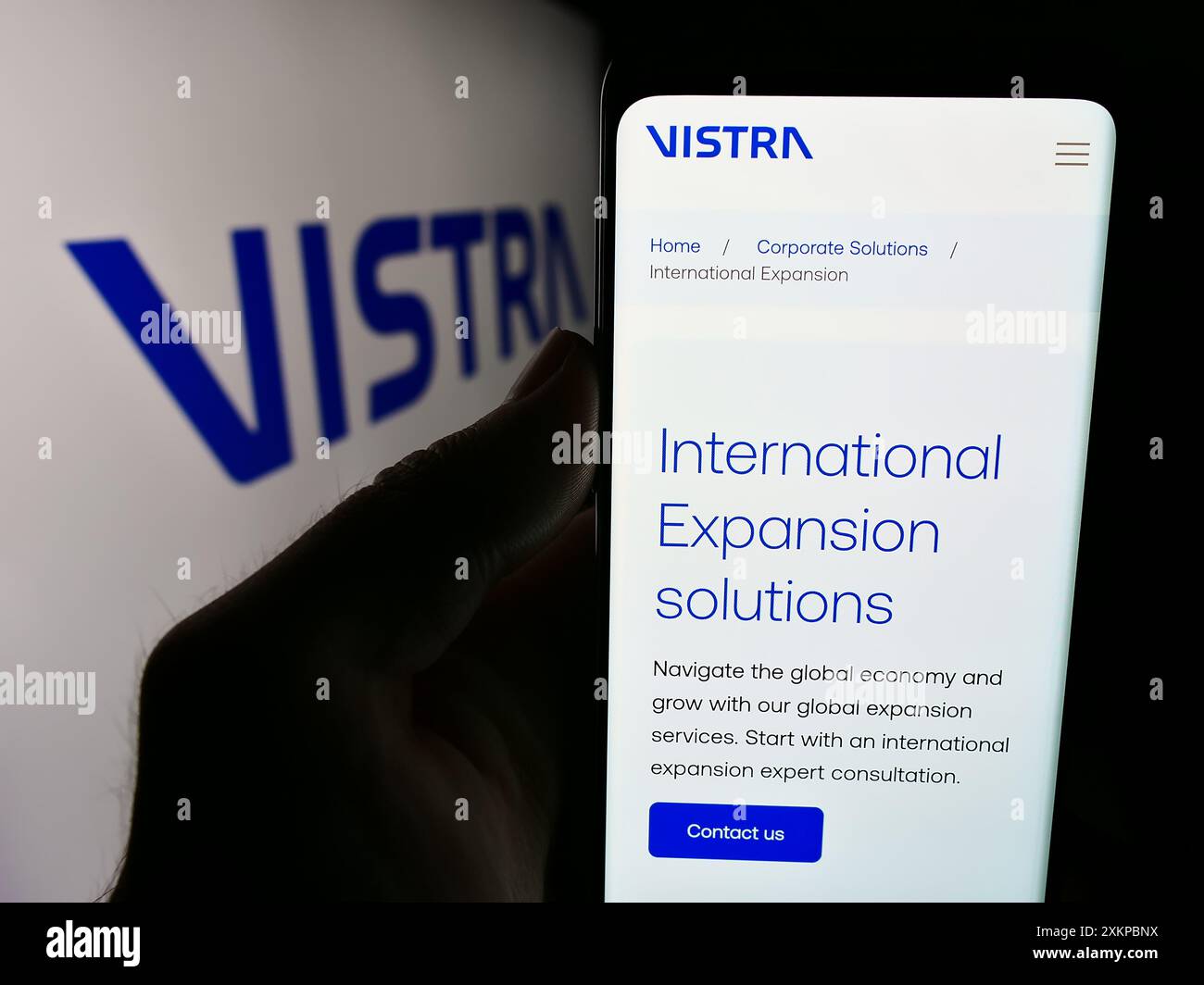 Vistra logo hi-res stock photography and images - Alamy