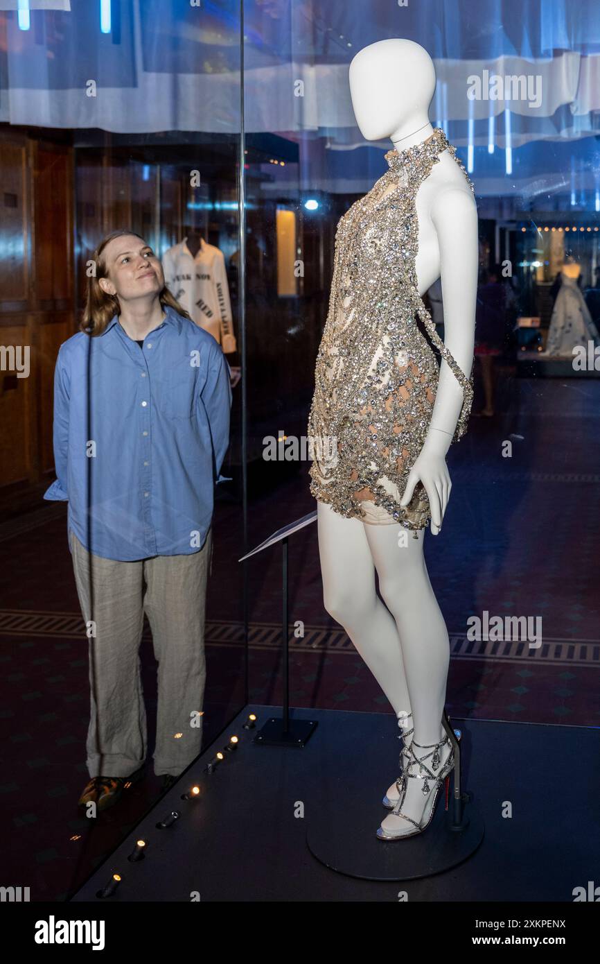 London, UK. 24 July 2024. 'Ensemble worn by Taylor Swift to announce ...