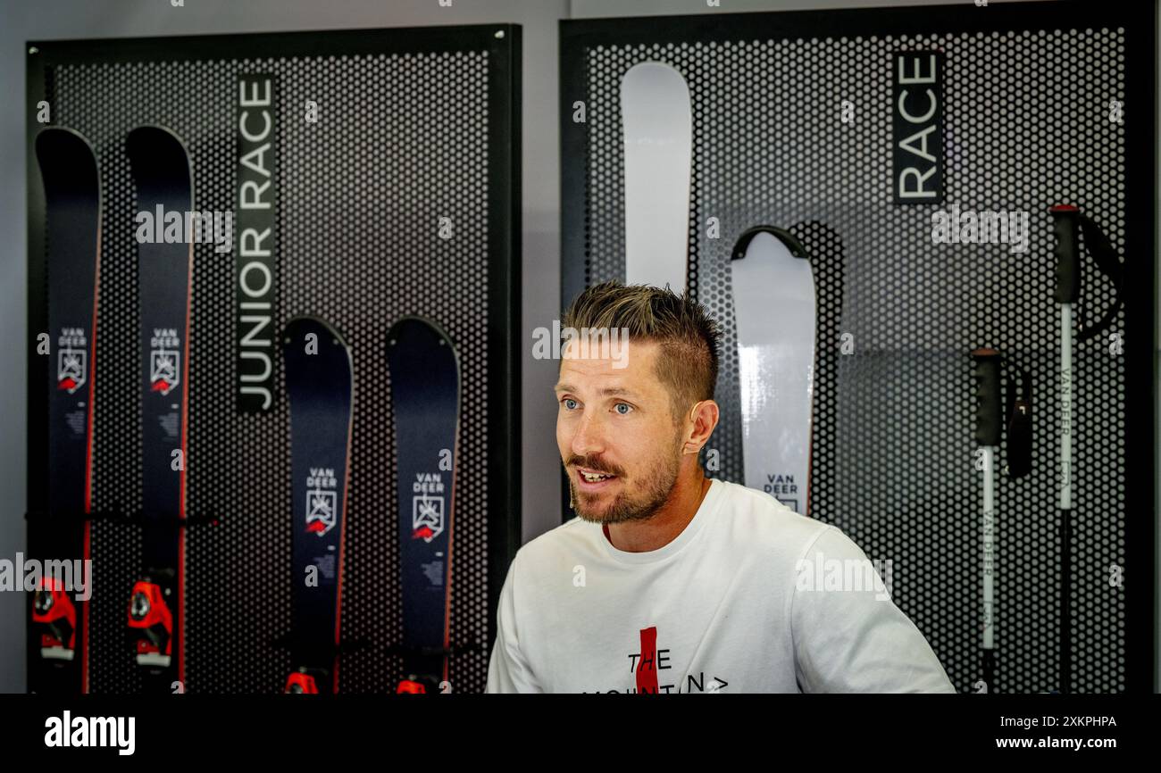 ZOETERMEER - Ski legend Marcel Hirscher during the presentation of his ...