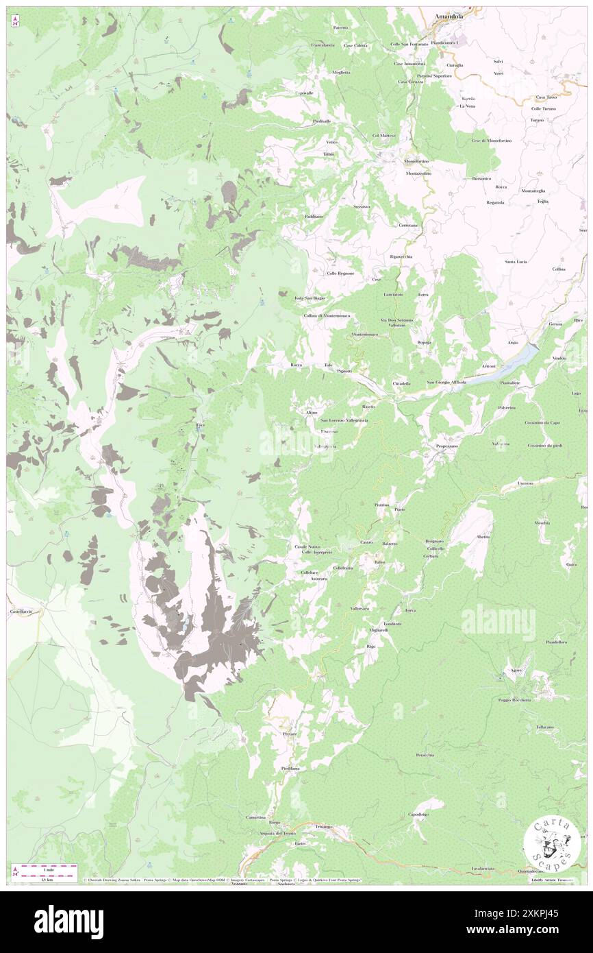 Montemonaco, Provincia di Ascoli Piceno, IT, Italy, The Marches, N 42 ...