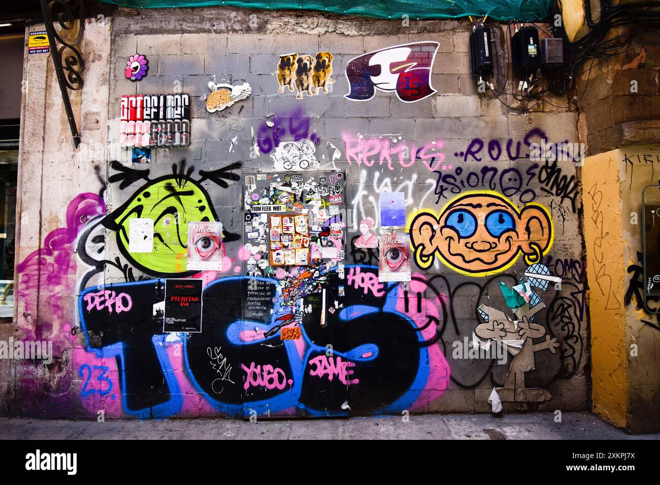 Graffiti vector alphabet hi-res stock photography and images - Alamy