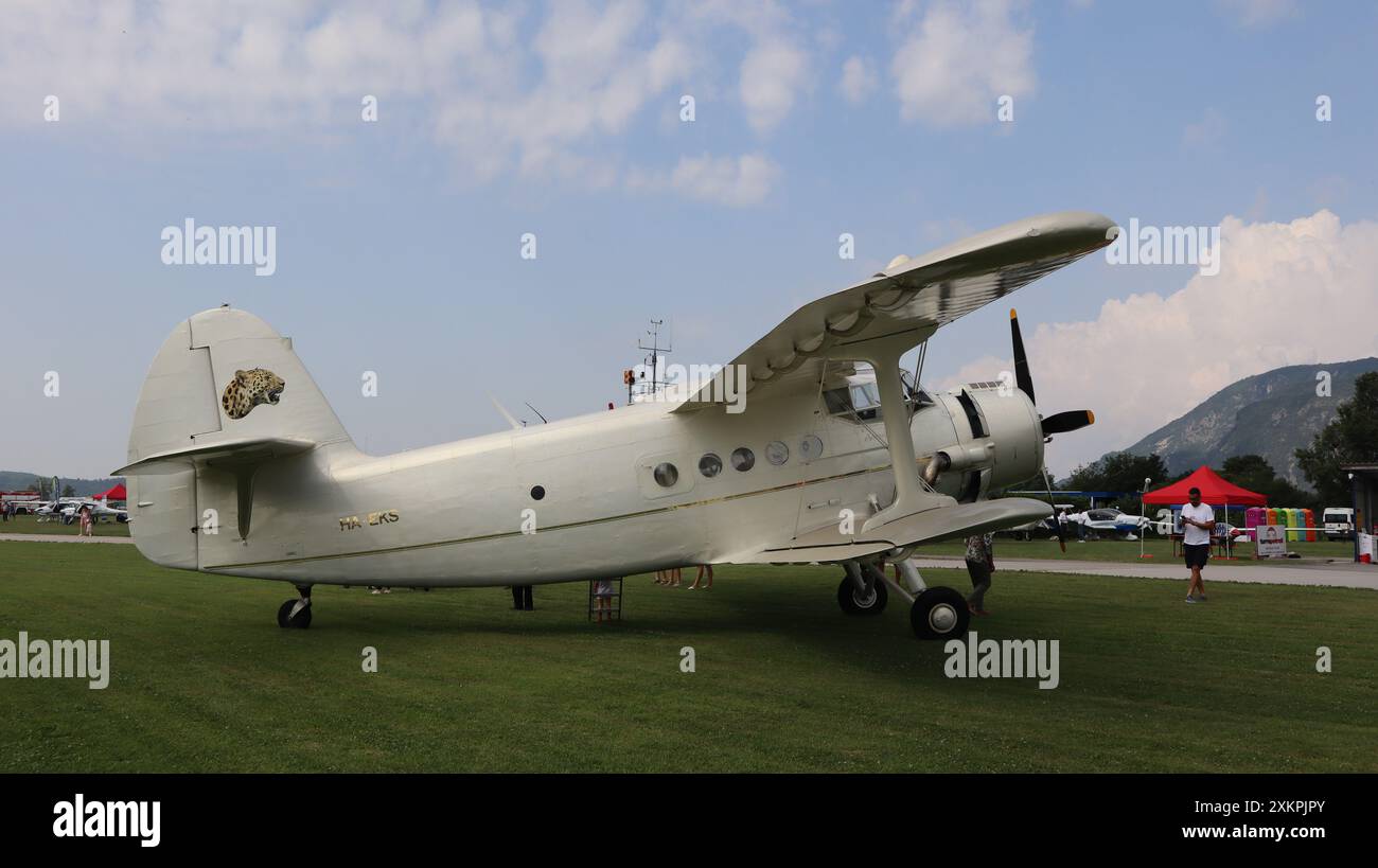 The Antonov An-2 is a Soviet mass-produced single-engine biplane ...