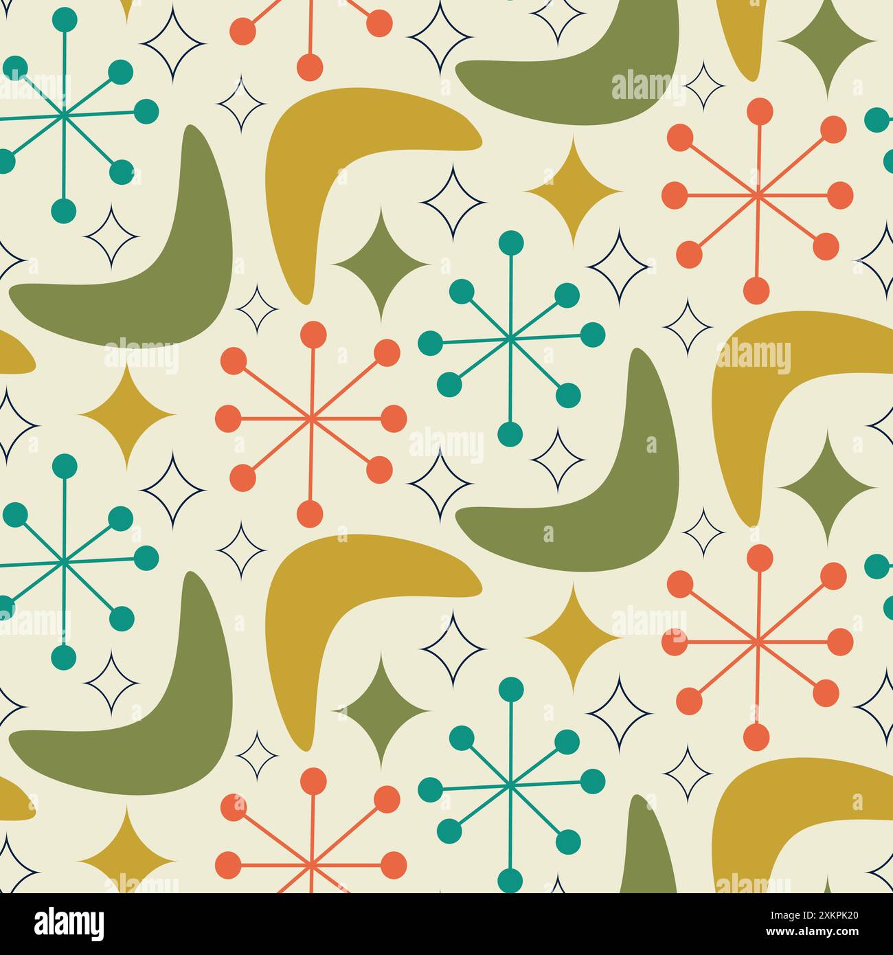Atomic Era Wallpaper More Atomic Wallpaper Etsy UK