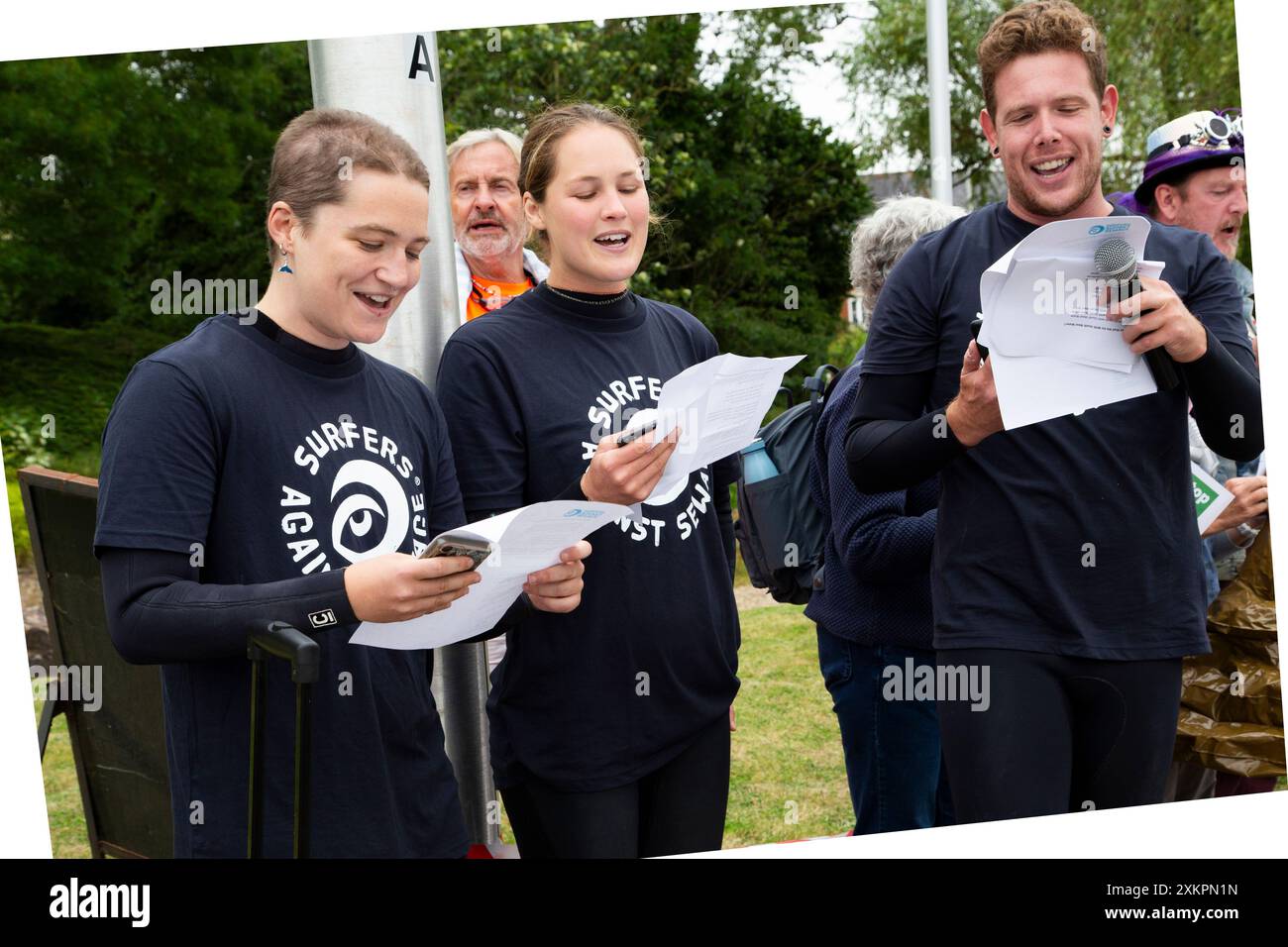 South West Water Protest, Peninsula Business Park, Exeter U.K on 24th ...
