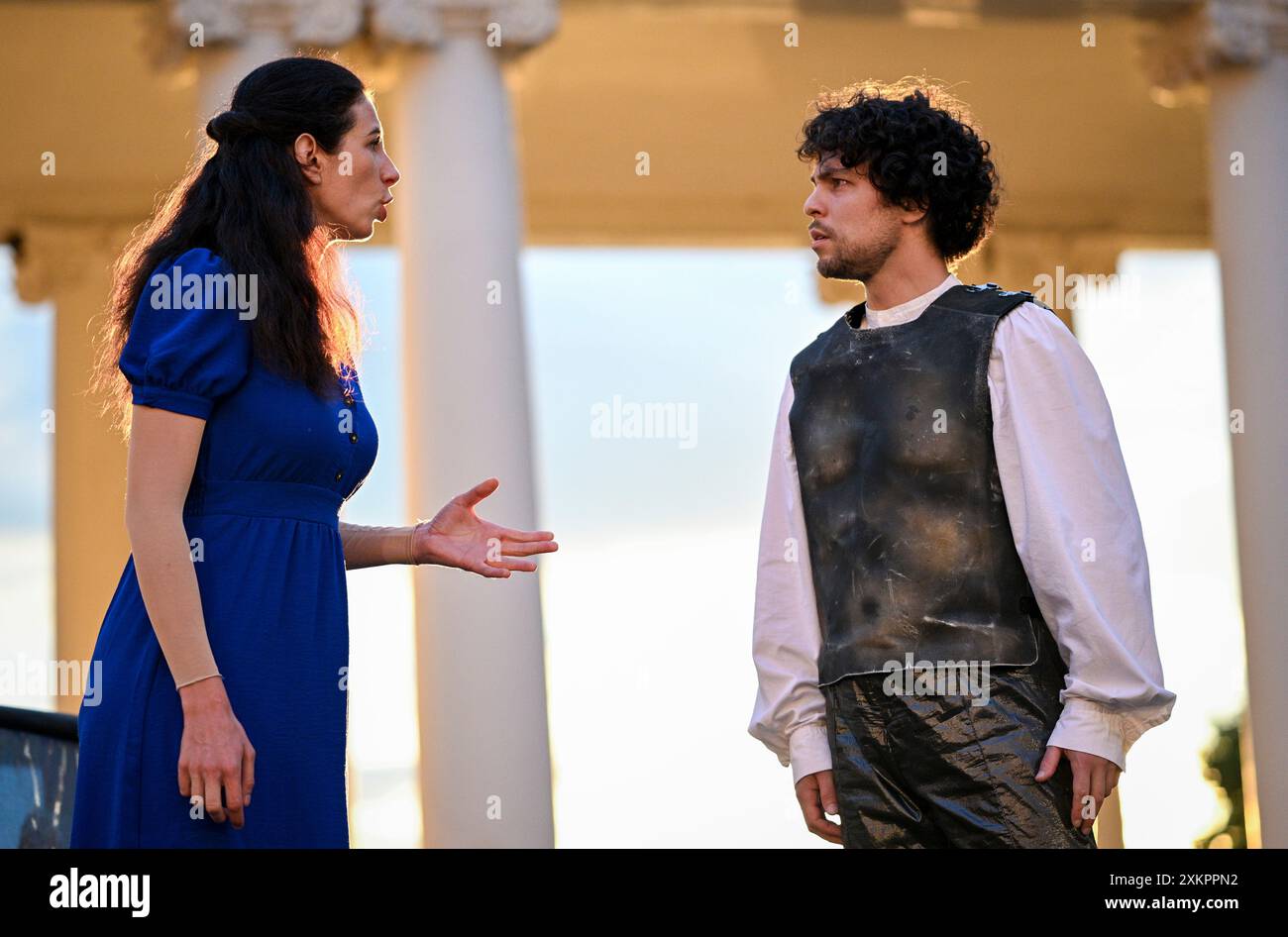 Rheinsberg, Germany. 23rd July, 2024. The singers Noemi Bousquet as ...
