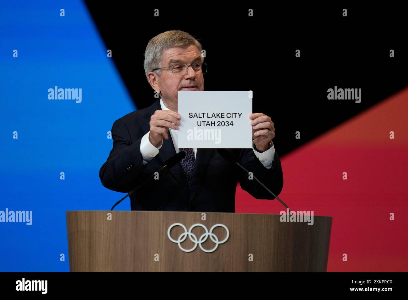 Paris, France. 24th July, 2024. International Olympic Committee (IOC ...