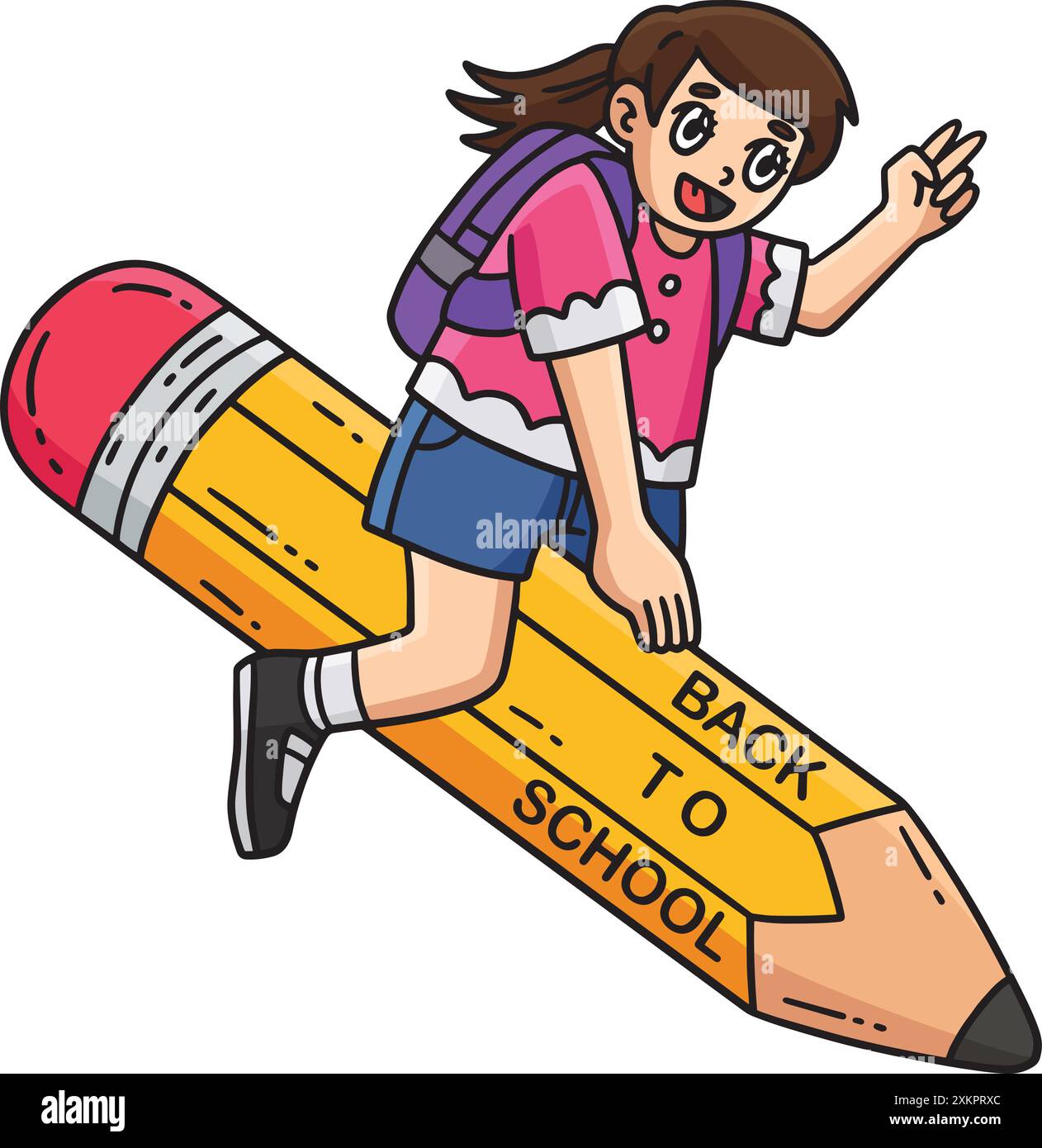 Pencil clipart hi-res stock photography and images - Alamy